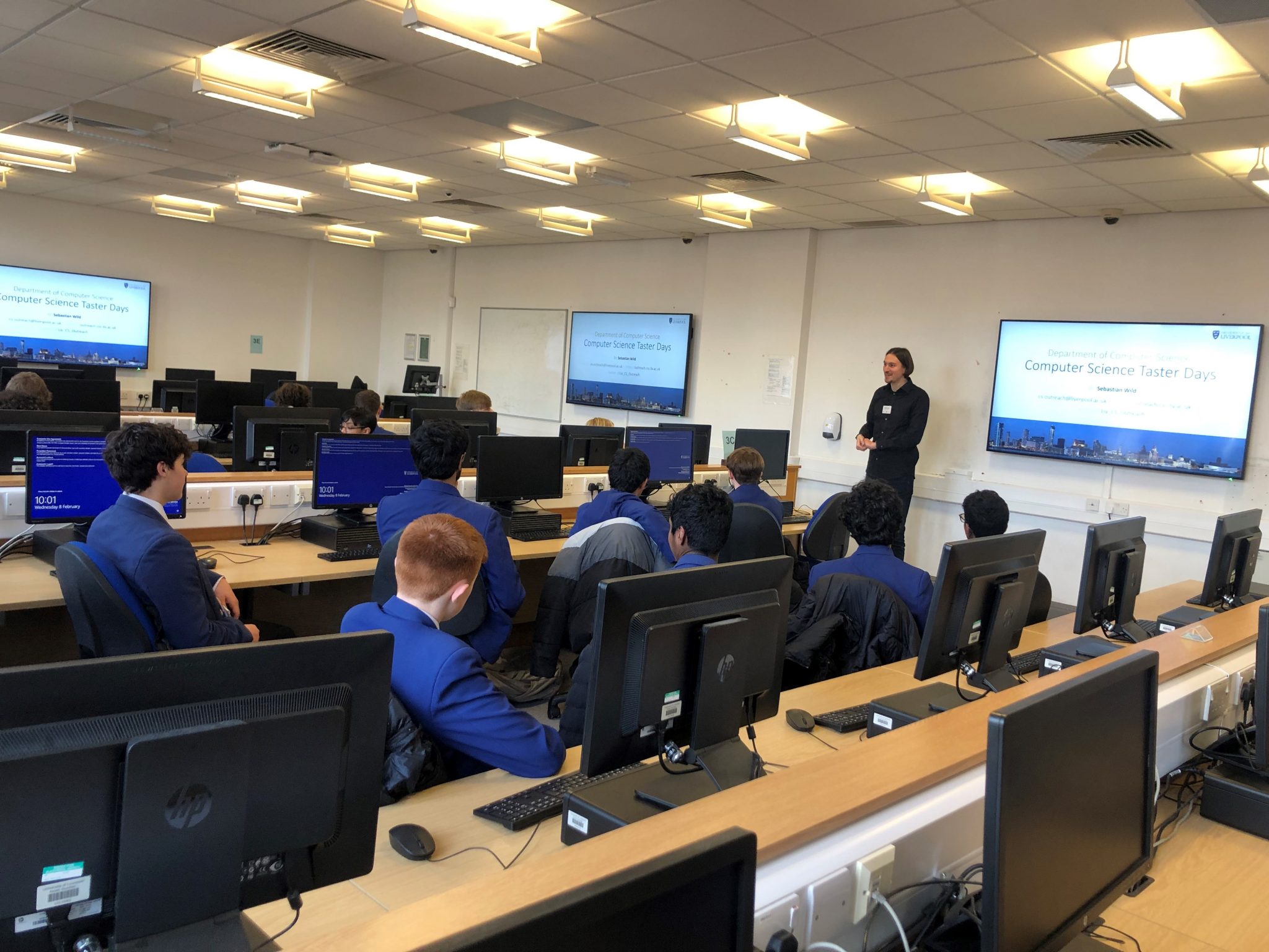 Computer Science Taster Day at the University of Liverpool - St. Anselm ...