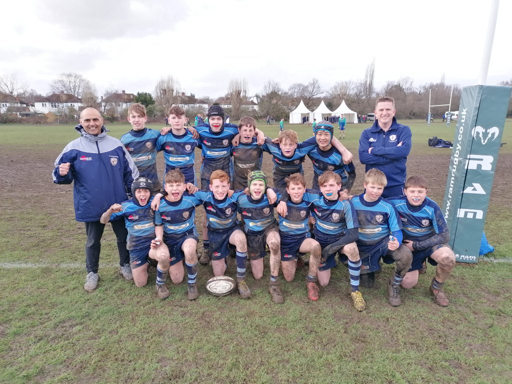 Year 8s unbeaten at Rosslyn Park National sevens - St. Anselm's College